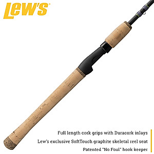 Lew's Speed Stick 6'7"-1 Medium Vertical Jigging Walleye Spinning Rod
