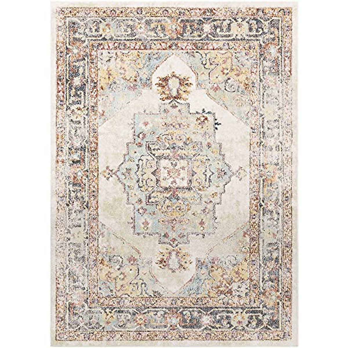 Artistic Weavers Solk Vintage Medallion Area Rug,8'10" x 12',Khaki