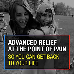 Icy Hot Advanced Large Pain Relief Patch (5 Count) With 7.5% Menthol for Fast Acting Powerful Relief