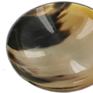 Armory Replicas Hand Carved Buffalo Horn Bowl 16oz