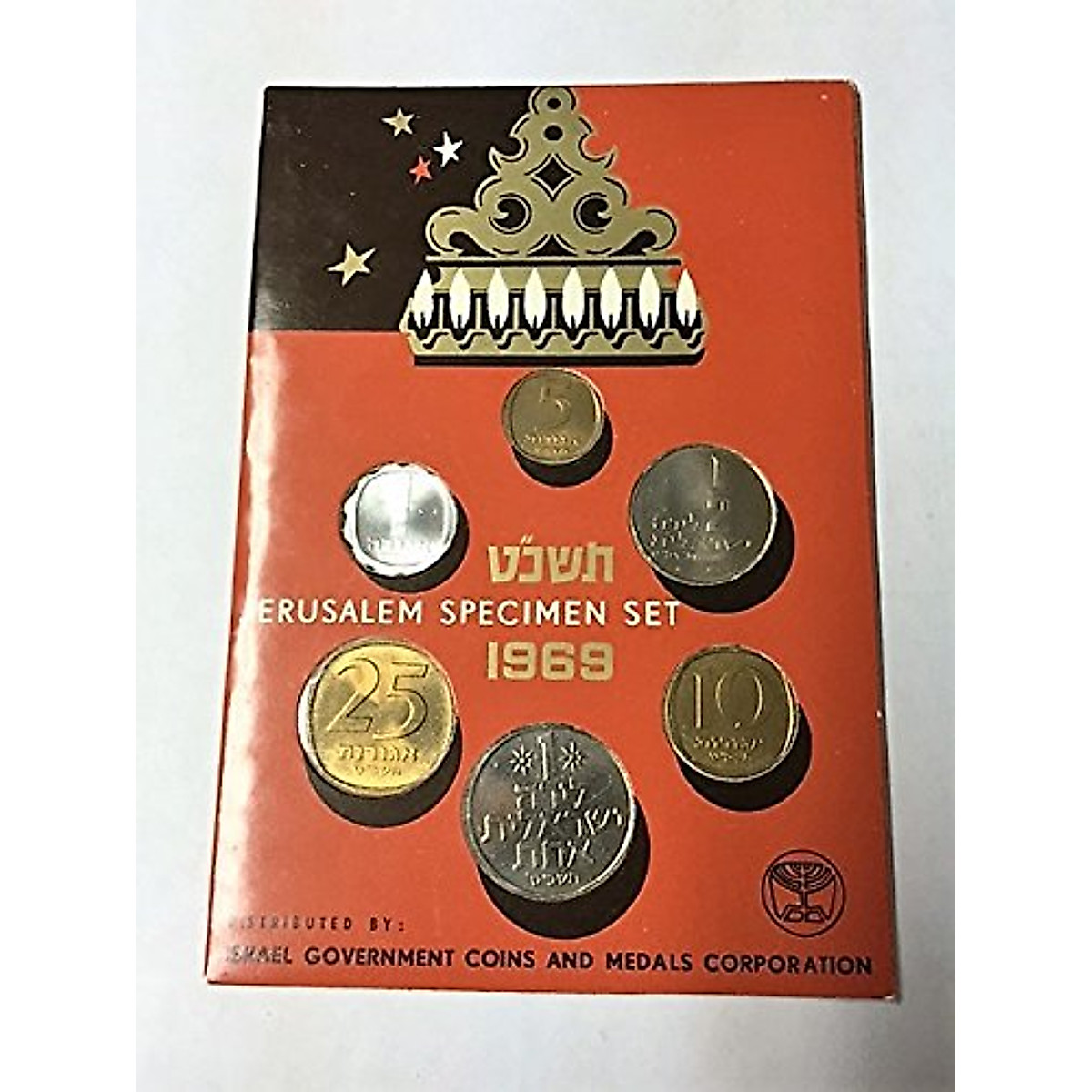 COINS OF ISRAEL 1948-1969 SPECIMEN SET