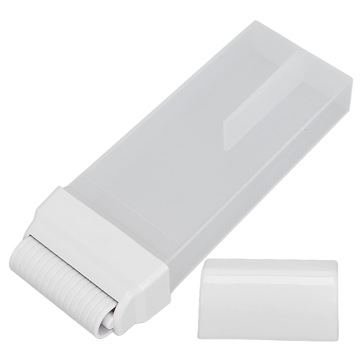 Depilatory Wax Roller Bottle, Refillable Depilatory Wax Container Portable Firm Sturdy High Sealing Empty Hair Removal Wax Bottle for Home Beauty Salon Wax Roller Kit