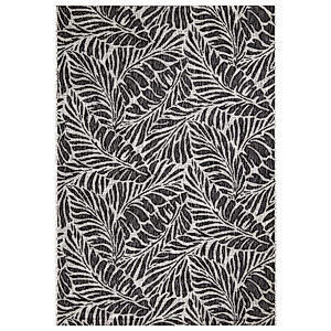 Keen Home Design Outdoor Rug - 6x9 Washable Indoor/Outdoor Rug for Patio, Balcony, Kitchen, Garden, Beach, Deck and Porch. Size: 6'4" x 9'2"