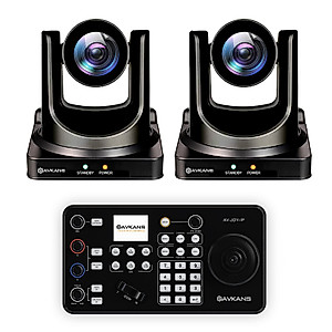 AVKANS 30X HDMI SDI PTZ Camera Kits Super Joystick Controller for Live Streaming Services
