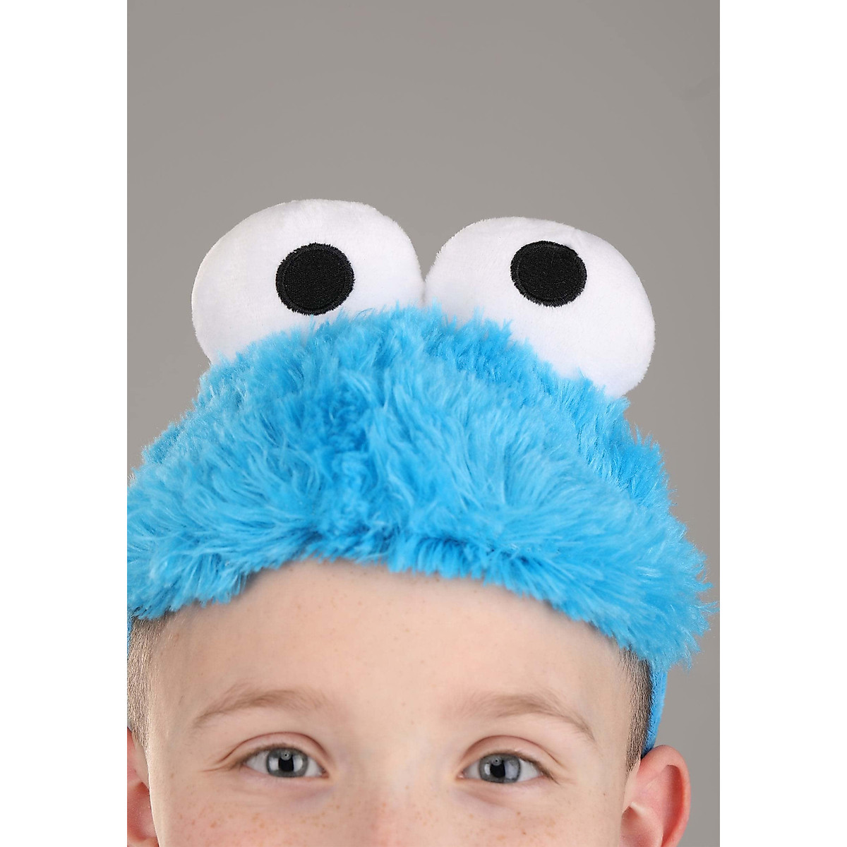 Fun Costumes Sesame Street Cookie Monster Headband - ST, 100% polyester
