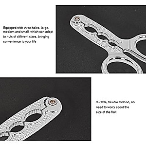 BestYiJo 5Pcs Nut Crackers Tool, Walnut Pistachio Opener Clamp Heavy Duty Nut Shell Cracker, Seafood Cracker Tool for Household