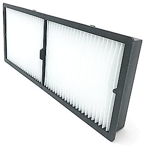 JISIZKY Replacement Projector Air Filter ELPAF56 for EPSON BrightLink 1480Fi 1485Fi, PowerLite 800F 805F L400U L500W L510U L520U L520W L530U L610,EpiqVision Ultra LS500 EB-L610U EB-L615U