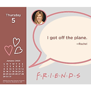 2023 Friends Day-at-a-Time Box Calendar