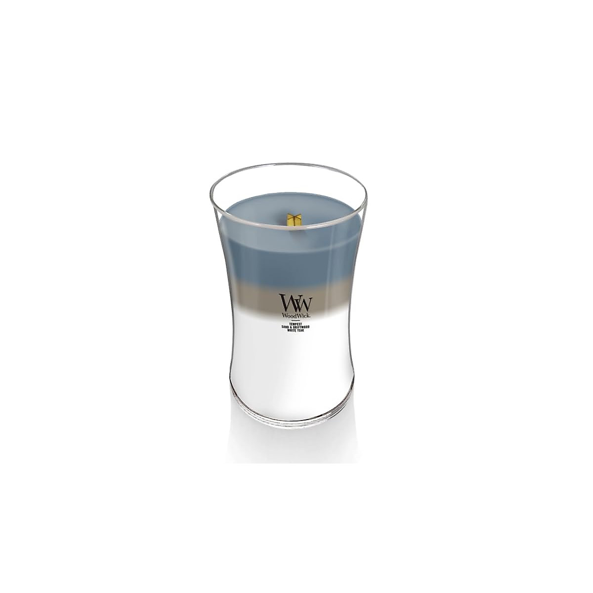 Woodwick Uncharted Waters Large Hourglass Trilogy Candle