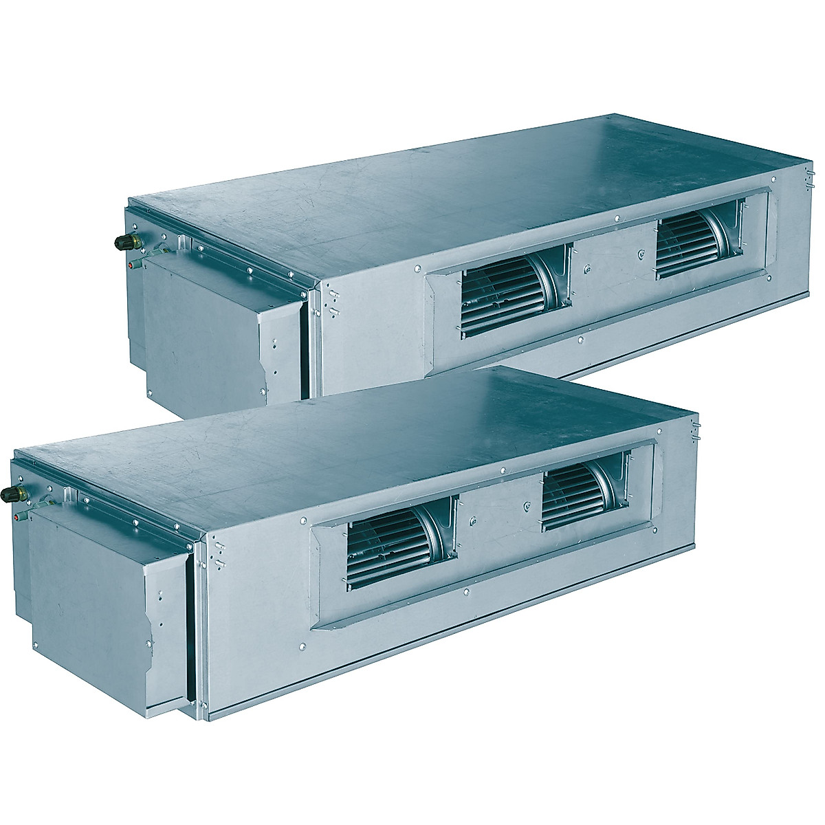 YMGI Mini Split Air Conditioner Heat Pump Dual Zone 36000 Btu Mini Split - 21 SEER 220V 2 x 18k Btu Recessed Fan Coil Indoor units