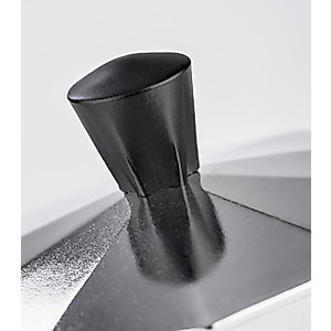 Barazzoni The Yellow Coloured Coffee Maker 3 Cups Product certified by the Accademia Italiana Maestri del Caffè.