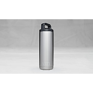 YETI Rambler 18 oz Bottle, Vacuum Insulated, Stainless Steel with TripleHaul Cap, Stainless