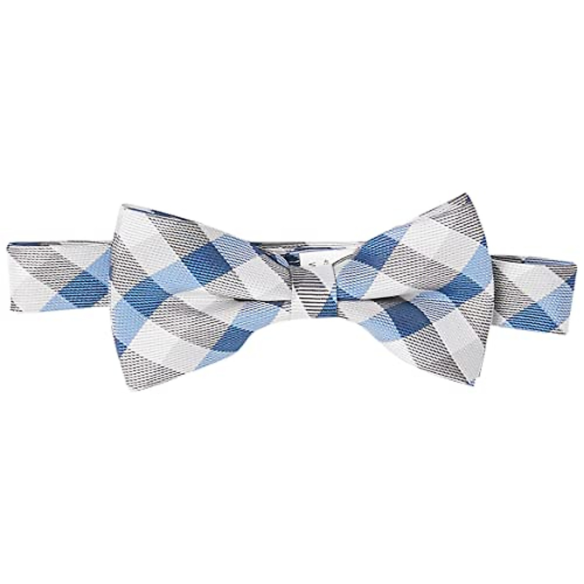 Van Heusen Boys' 4-Piece Formal Suit Set, Vest, Pants, Collared Dress Shirt, and Tie, Blue Jean, 10