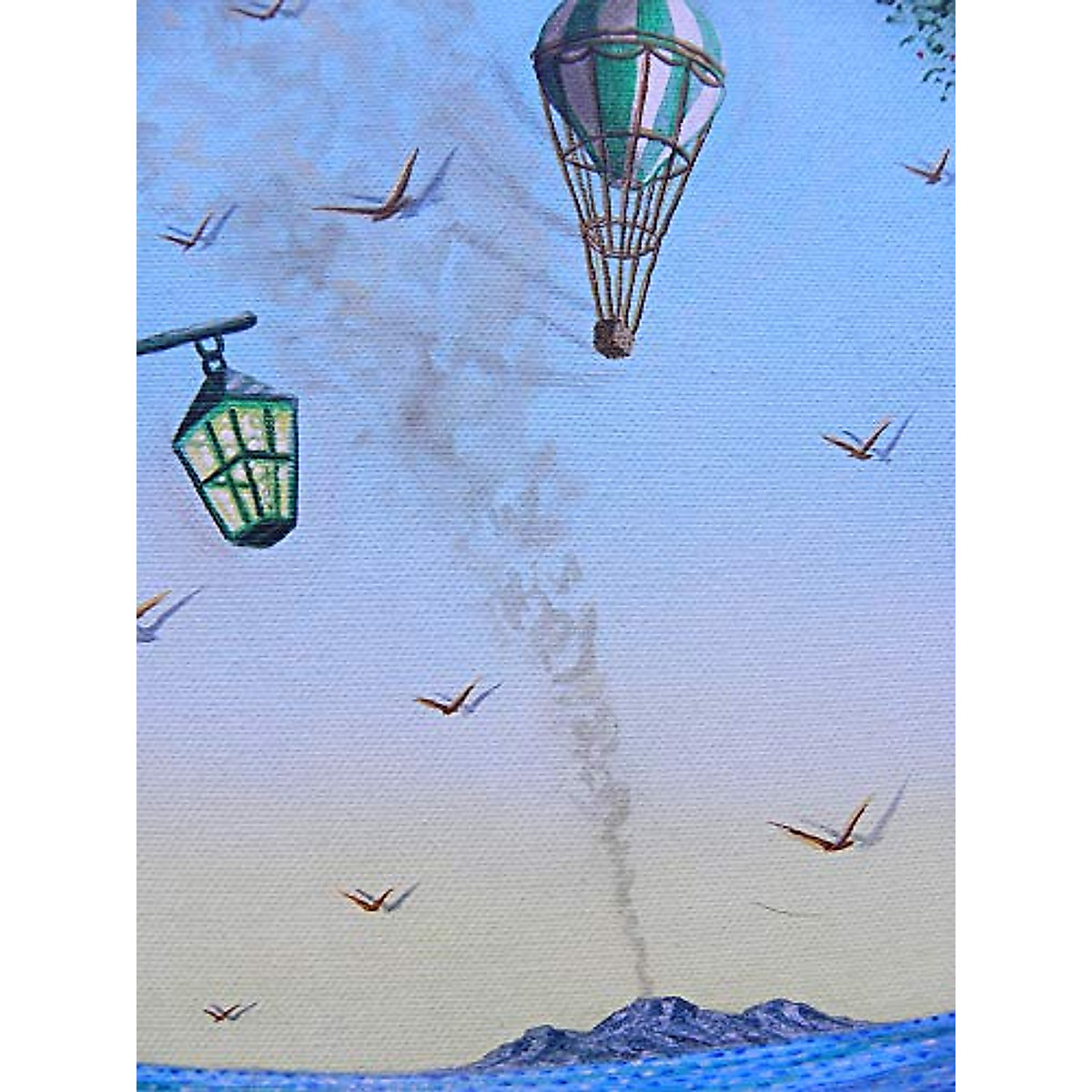 Joseph KALIHER (Texas 1970) INCOMPREHENSIBLE AWARENESS OIL on CANVAS cm 50x40