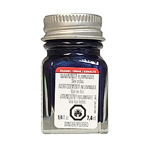 Testor'S 1109tt 1/4 Oz Arctic Blue Metallic Enamel Hobby Paint