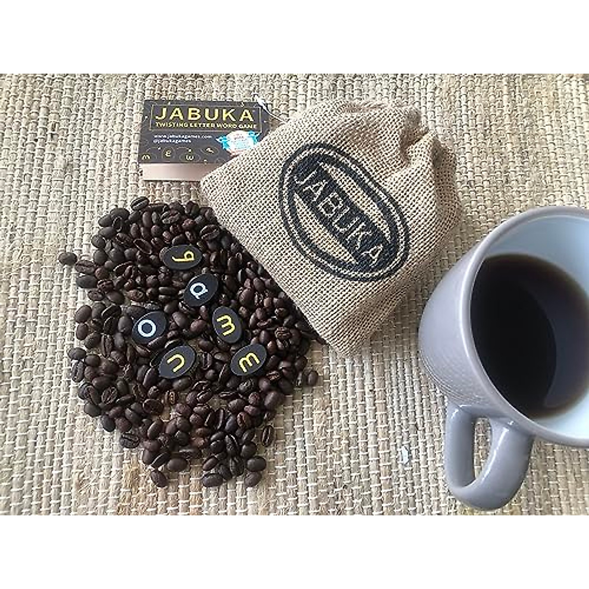 Jabuka Best Word Game Puzzle - Fun Family Games for Kids and Adults, Educational Spelling Party Game, Twistable Letter Travel Set, Portable, Word Games, Spelling Game for 2-8 Players