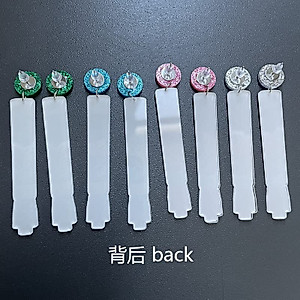 Beaded Pencil Earrings Teacher Earrings for Women Handmade Funny Pencil Book Drop Dangle Earrings for Teachers Appreciation Day Creative Jewelry Gifts -Style 8