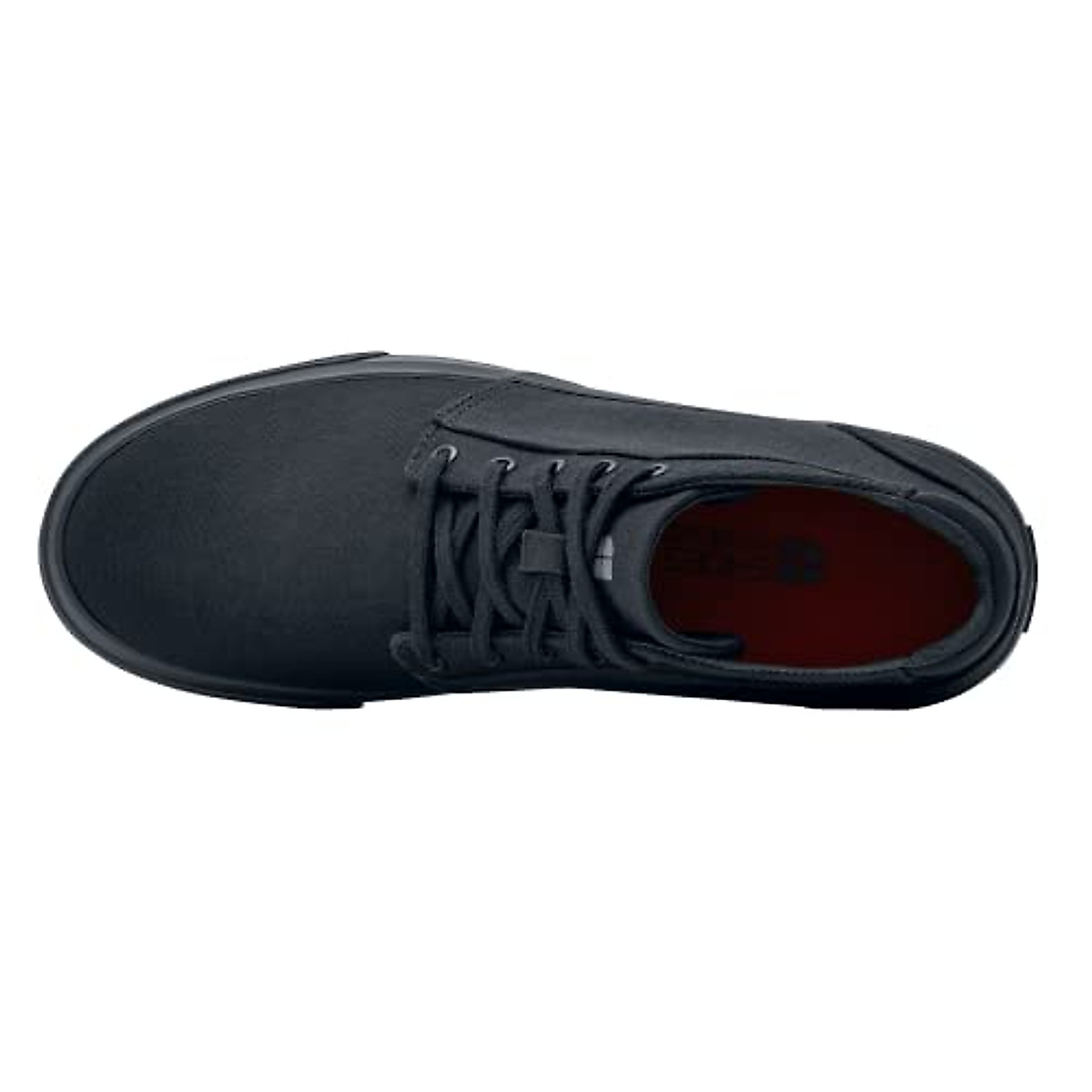 Shoes for Crews Cabbie II, Men's, Women's, Unisex Slip Resistant, Food Service Work Shoes, Black, Men's Size 10/ Women's Size 11.5