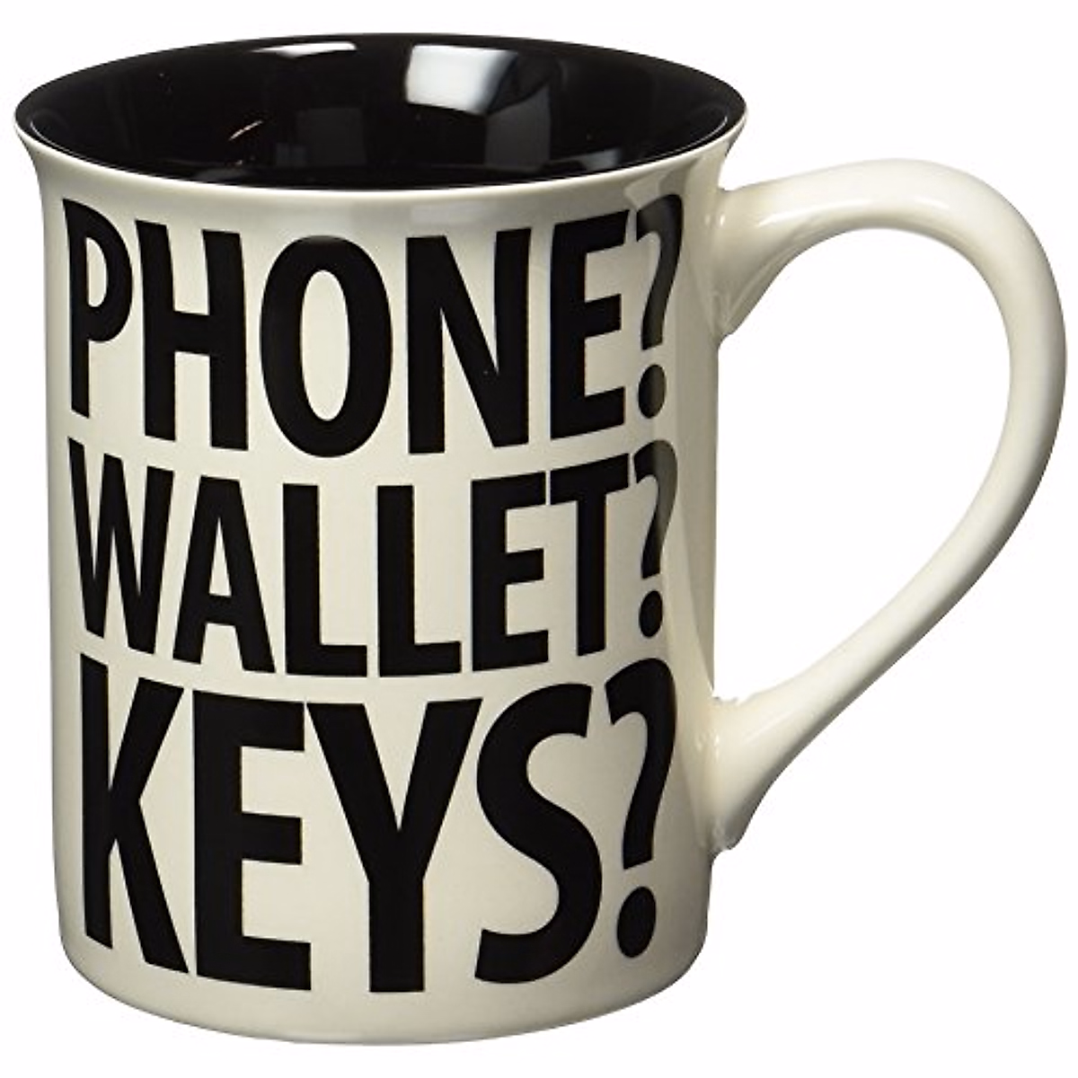 Our Name is Mud “Forgetful” Stoneware Mug, 16 oz.