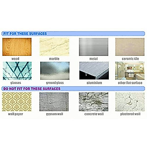 Adhesive Shower Curtain Rod Holder No Drilling,Set of 4,No Slippage Wall Mount Retainer of Shower Rods for Bathroom(Shower Curtain Rod Not Included)