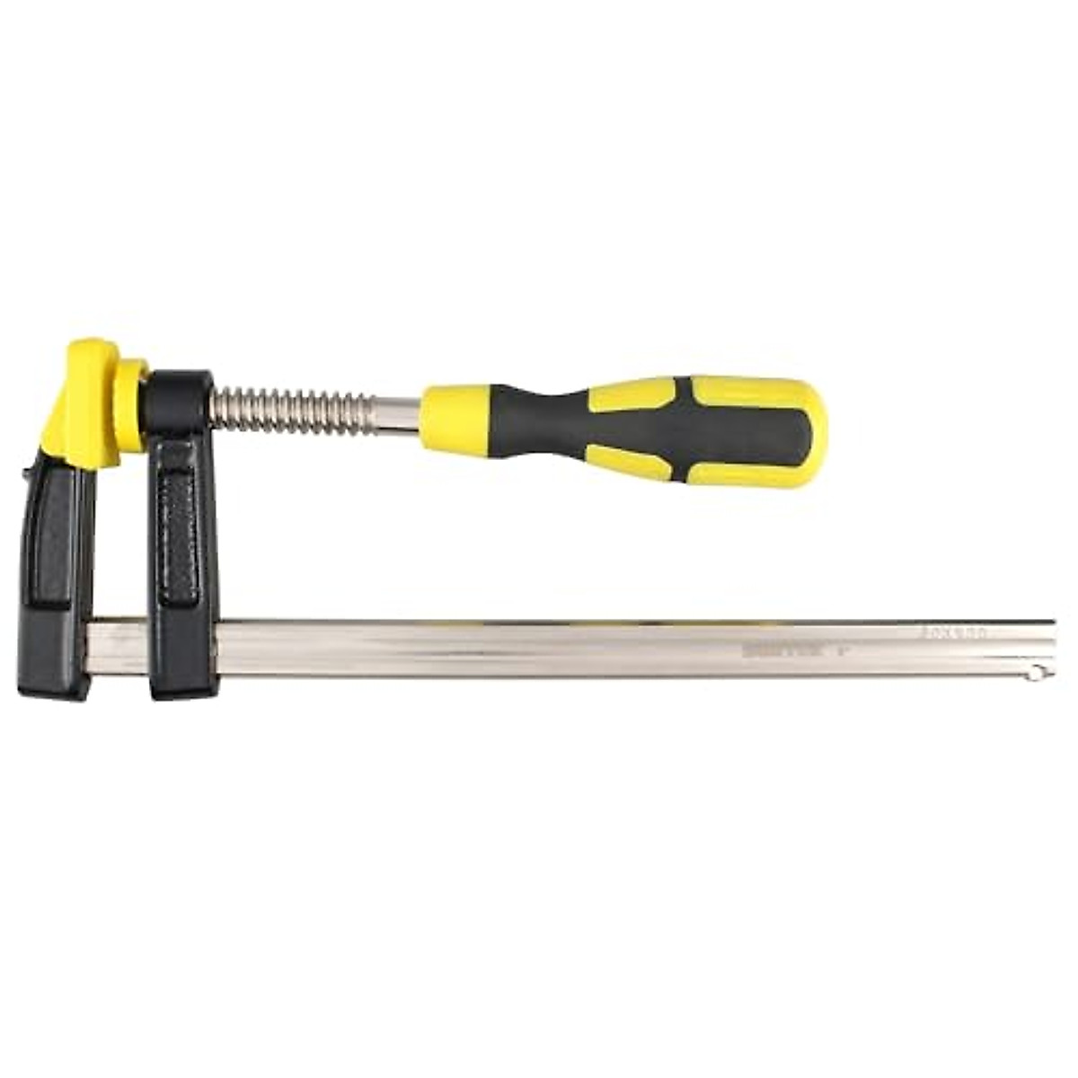 SURTEK Bar Clamp - 8" F-Clamp with Ergonomic Handle & Push-Button Adjustment - 107116