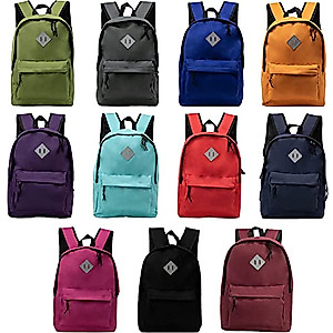 Bulk Case of 12 Backpacks and 12 Winter Item Sets - Wholesale Care Package - Emergencies, Homeless, Charity