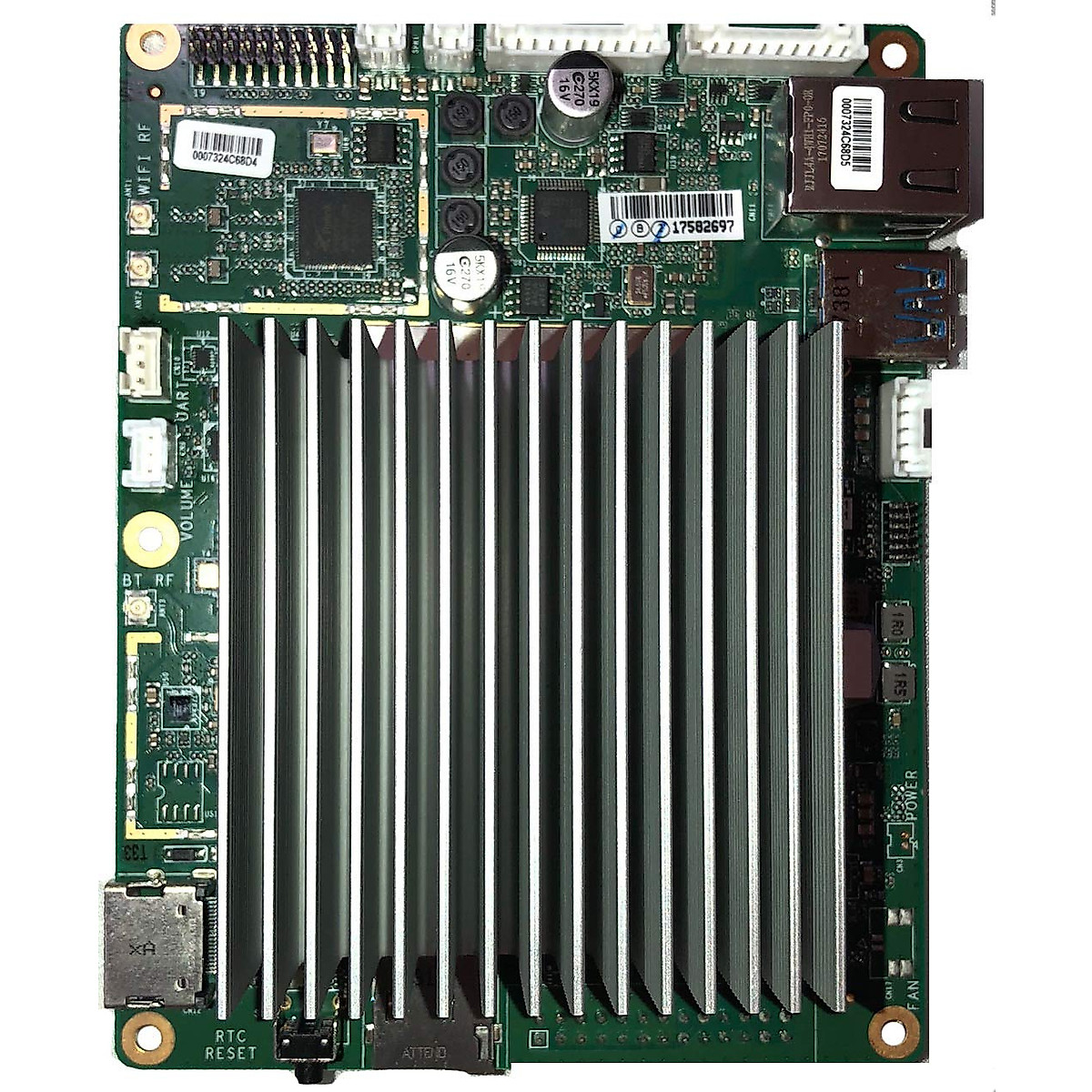 Digital Loggers, FullPower ShakaWorld Bundle: Atomic Pi with Full Breakout Board, Power Adapter and Female Barrel Jack Pigtail