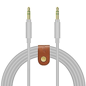 Geekria QuickFit Audio Cable Compatible with Beats Mixr, Pro, Executive, Solo 3, Solo 2, Studio 3, Studio 2 Cable, 3.5mm Aux Replacement Stereo Cord (4 ft/1.2 m)