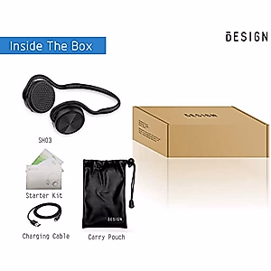 BESIGN SH03 Sports Bluetooth 4.1 Headphones, Wireless Stereo Earphones for Running with Mic for Wireless Music Streaming and Handsfree Calling, Up to 25 Hours Music time