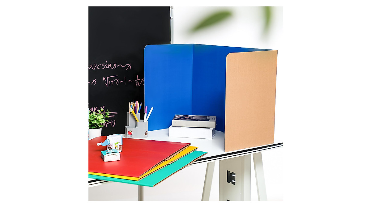 Desk Dividers for Students - Privacy Panels for Classroom & Testing