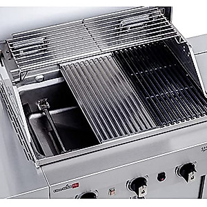 BBQ Future 17" Grill Grates Replacement Parts for Charbroil Commercial TRU-Infrared Gas Grills 463355220 463242516 463243016, Cast Iron Cooking Grid for Charbroil 463243016 463246018 G474-0017-W1