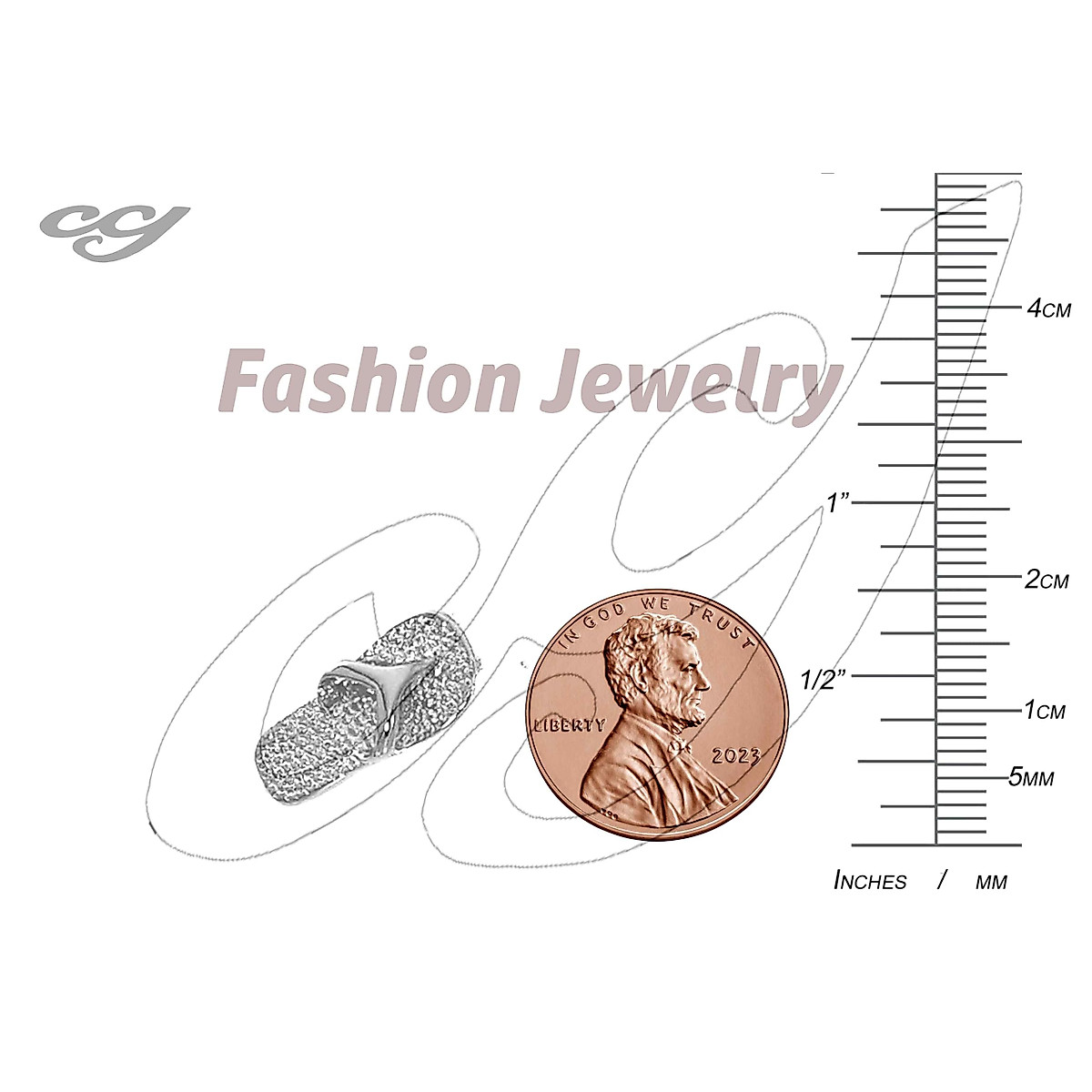 Cape Cod Jewelry-CCJ Flip Flop Bracelet Latch Cuff - Silver-Tone 8.0