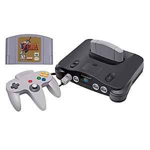 Nintendo 64 N64 Bundle with Zelda Ocarina of Time