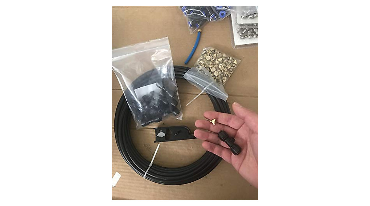 Maine Tube Fittings Misting System Kit 32.8FT Outdoor Cooling DIY