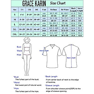 GRACE KARIN Women's Peplum Tops 2023 Summer V Neck Ruffle Short Sleeve Blouse Jacquard Flowy Shirt Tunic Top Black