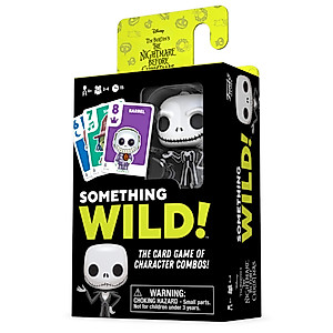 Funko Something Wild! Disney The Nightmare Before Christmas with Jack Skellington Pocket Pop! Card Game for 2-4 Players Ages 6 and Up