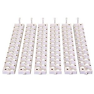 Little Giant® Quail Rails | 120 Eggs | Turner Equipment for Incubating Small Eggs | Quail Egg Incubator