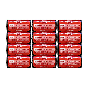 SureFire SF12-BB Boxed Batteries, (12 Pack)