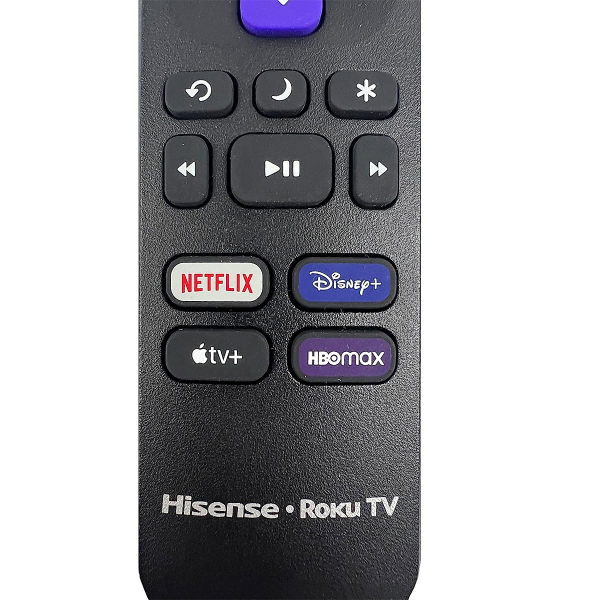 Ceybo 3226001276 Remote Control for Hisense Roku Smart TV with Netflix Disney+ Apple TV HBO Max Shortcuts
