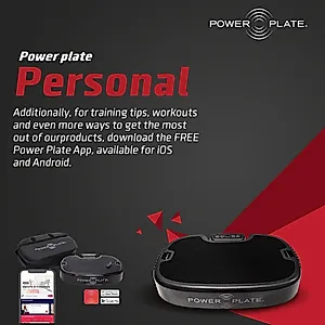 Power Plate Personal Vibrating Exercise Tool, Increase Core Strength, Improve Balance and Stability
