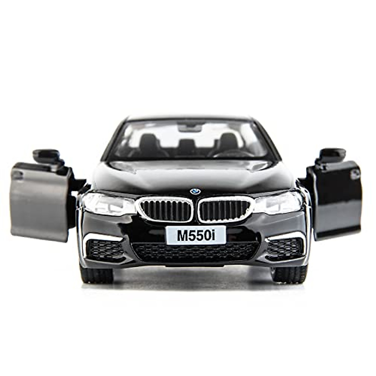 RMZ City BMW M550i Car Model 1:36 Diecasting Alloy Toy Car, Pull Back Vehicles Toy Car for Toddlers Kids Boys Girls Gift Black