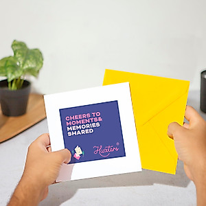 Huxters Wedding ‘Congratulations Meant to Bee’ Wedding gifts A5 Congratulations Wedding card - Wedding gifts for couple - Fun Greetings Card, Lesbian Wedding (Bride and Bride)