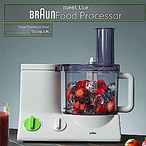 Braun TributeCollection Food Processor, 220-volt (Not for USA-European Cord), 12-Cup, White