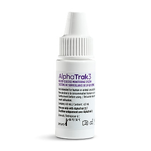 AlphaTrak 3 Control Solution for AT3 Blood Glucose Meter 2 Count 4mL Bottles