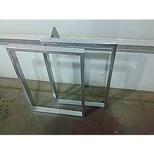 Metal Table Legs, Rectangular Style - Any Size and Color
