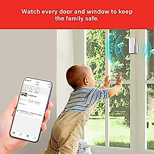 Sengled Zigbee 3.0 Smart Door Sensor G2, Smart Sensor for Window and Door, Hub Required, Compatible with Alexa, Google Assistant, APP Remote Control, 4 Pack（Smartthing Not Support）