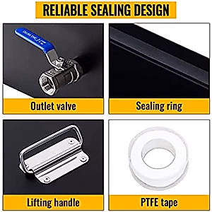 8-70 LBS Side Inlet Commercial Grease Trap, 7-stage Filtration 6 Gallons Per Minute Grease Trap Waste Water Oil-water Separator For Restaurant,Cafe,Canteen,Kitchen Under Sink,30 LB