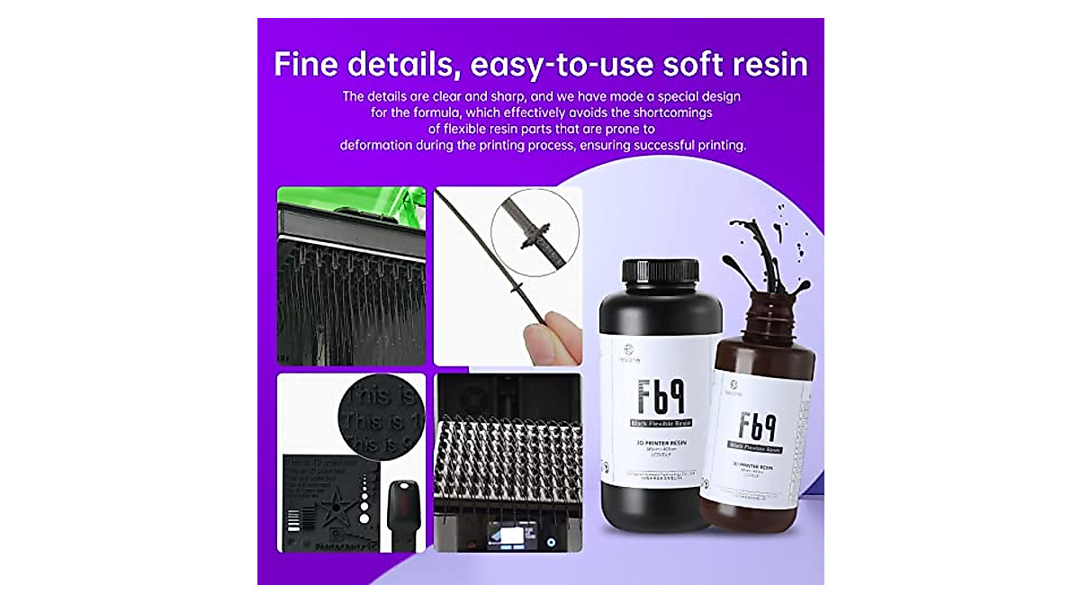 RESIONE 3D Printer Resin - Flexible & Durable 500g