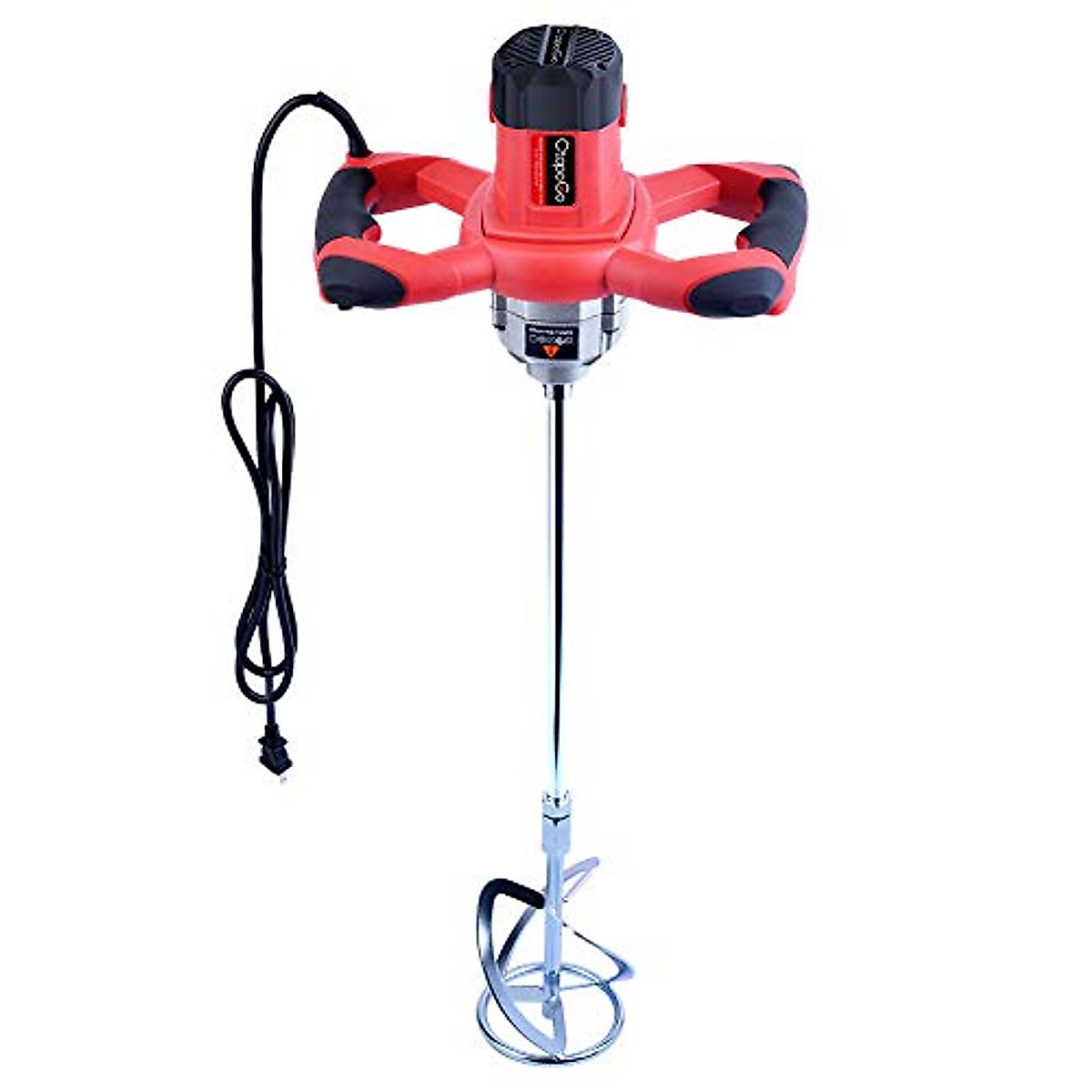 Concrete Mixer Machine, 1600W Cement Mixer Mixing Drill Tool for Concrete Cement Panit Mortar Drywall Mud Grout Thinset, Electric Hand Paint Paddle Mixers, Adjustable 6 Speeds