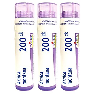 Boiron Arnica Montana 200ck Homeopathic Medicine for Muscle Pain and Stiffness - 3 Count (Pack of 1) (240 Pellets)